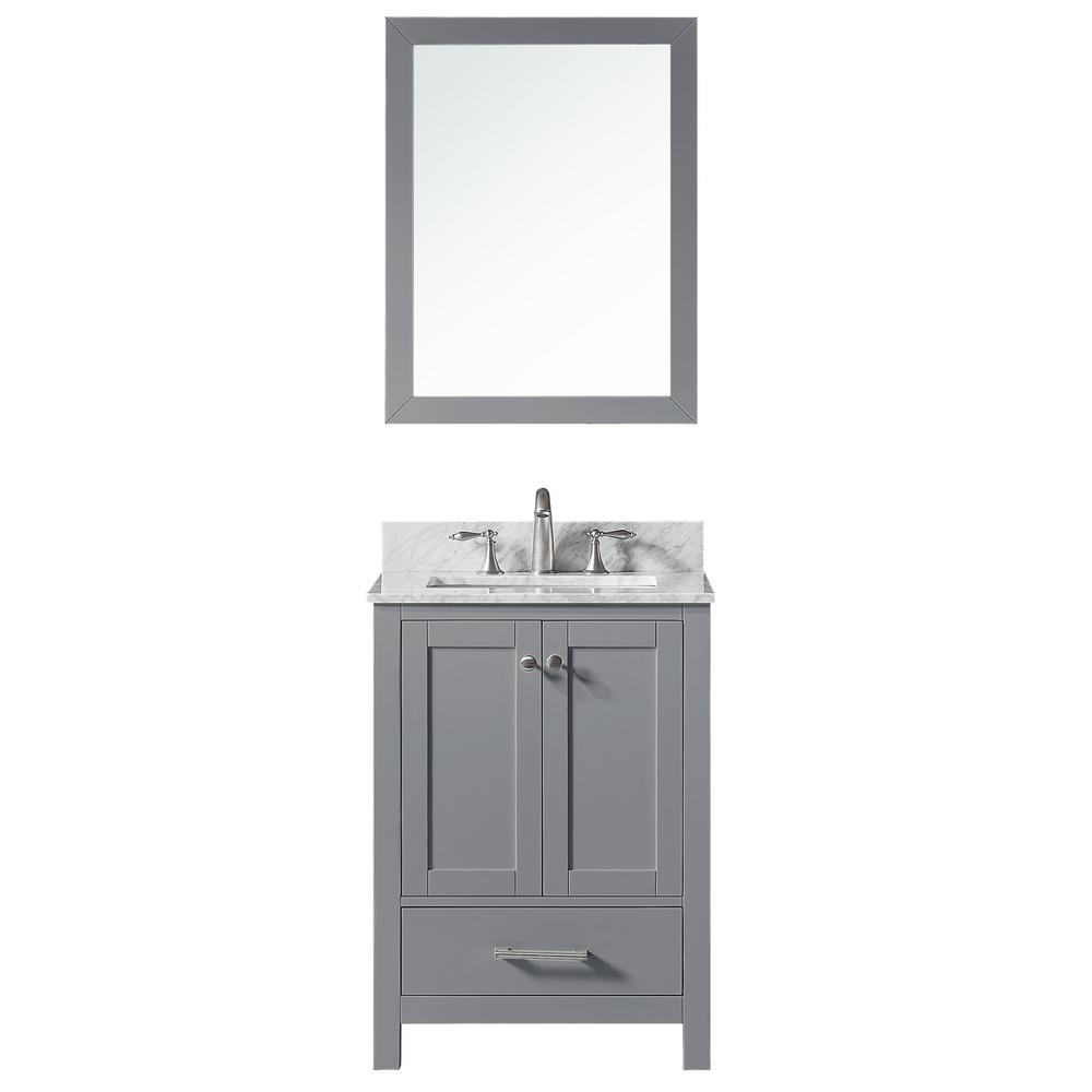 Exclusive Heritage Colette 25 in. W x 22 in. D x 34.2 in. H Bath Vanity ...