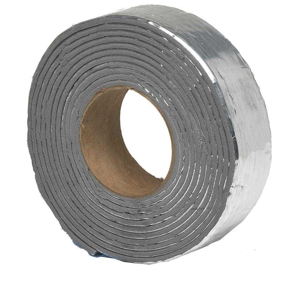 E O 2 In X 15 Ft Foam And Foil Pipe Wrap Insulation Tape FV15H The