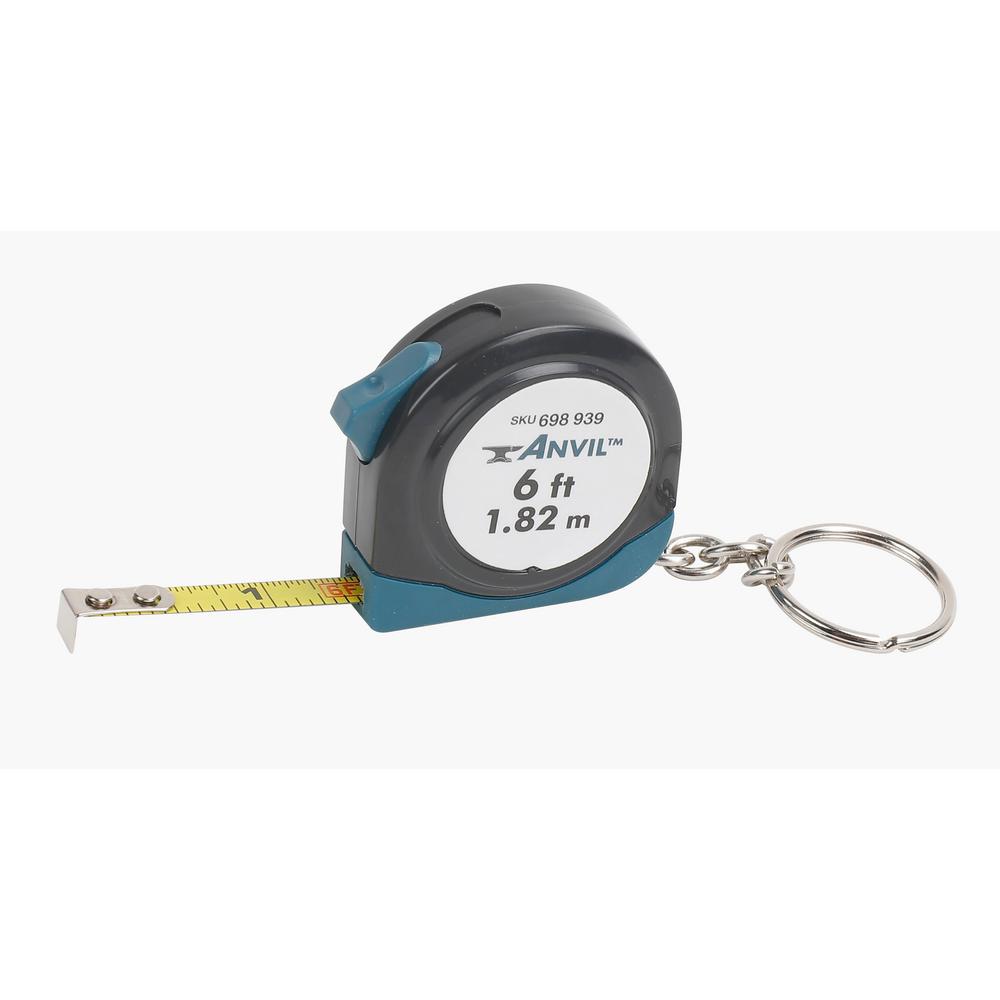 ANVIL 6 ft. Tape Measure-99646 - The Home Depot