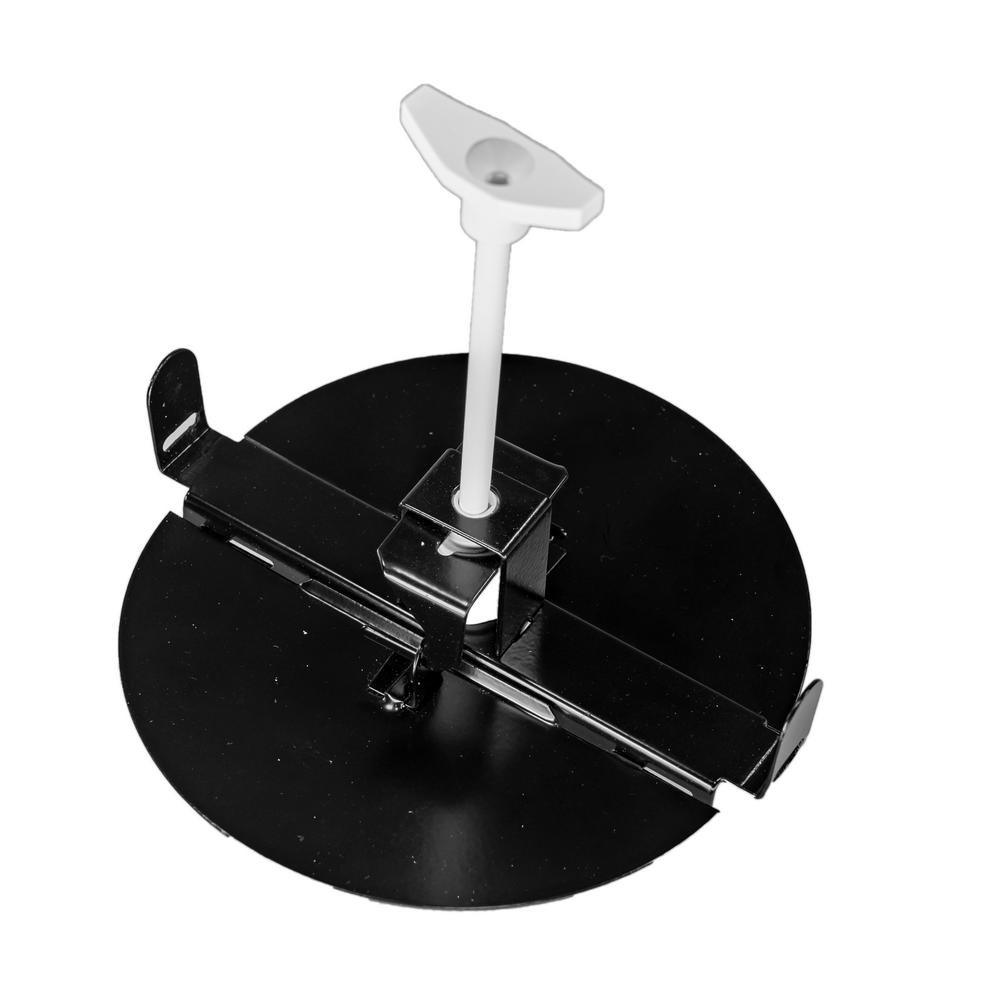 Venti Air 8 in. Round Butterfly Damper for T-Bar, Drop Ceiling, Lay in ...