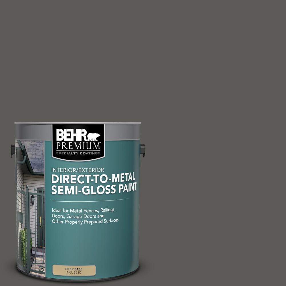 BEHR PREMIUM 1 gal. #PPU18-19 Intellectual Semi-Gloss Direct to Metal ...