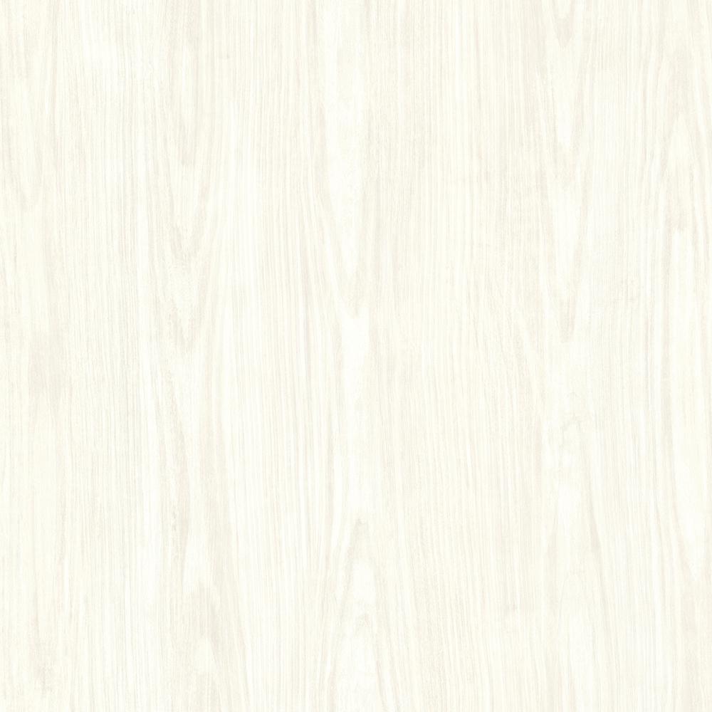 Brewster Ivory Tanice Faux Wood Texture Wallpaper Sample-HZN43052SAM ...