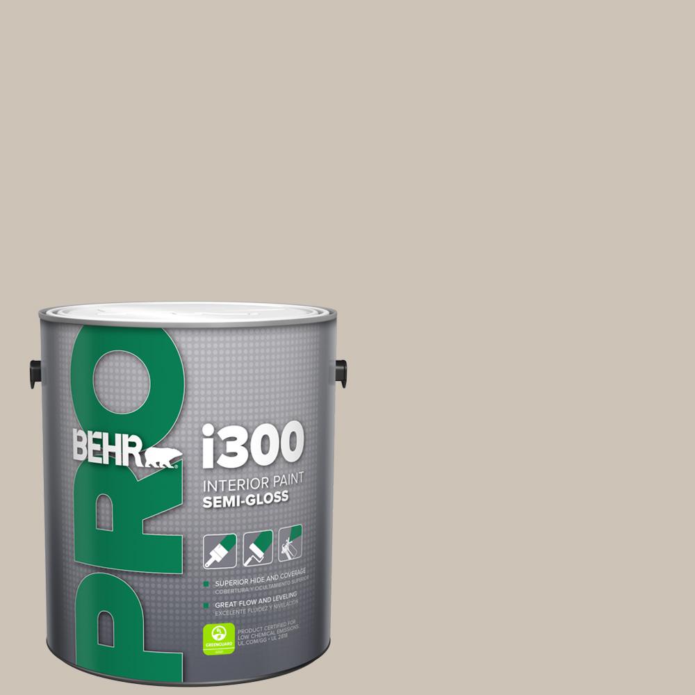 BEHR PRO 1 gal. #720C-3 Wheat Bread Semi-Gloss Interior Paint-PR37001 ...