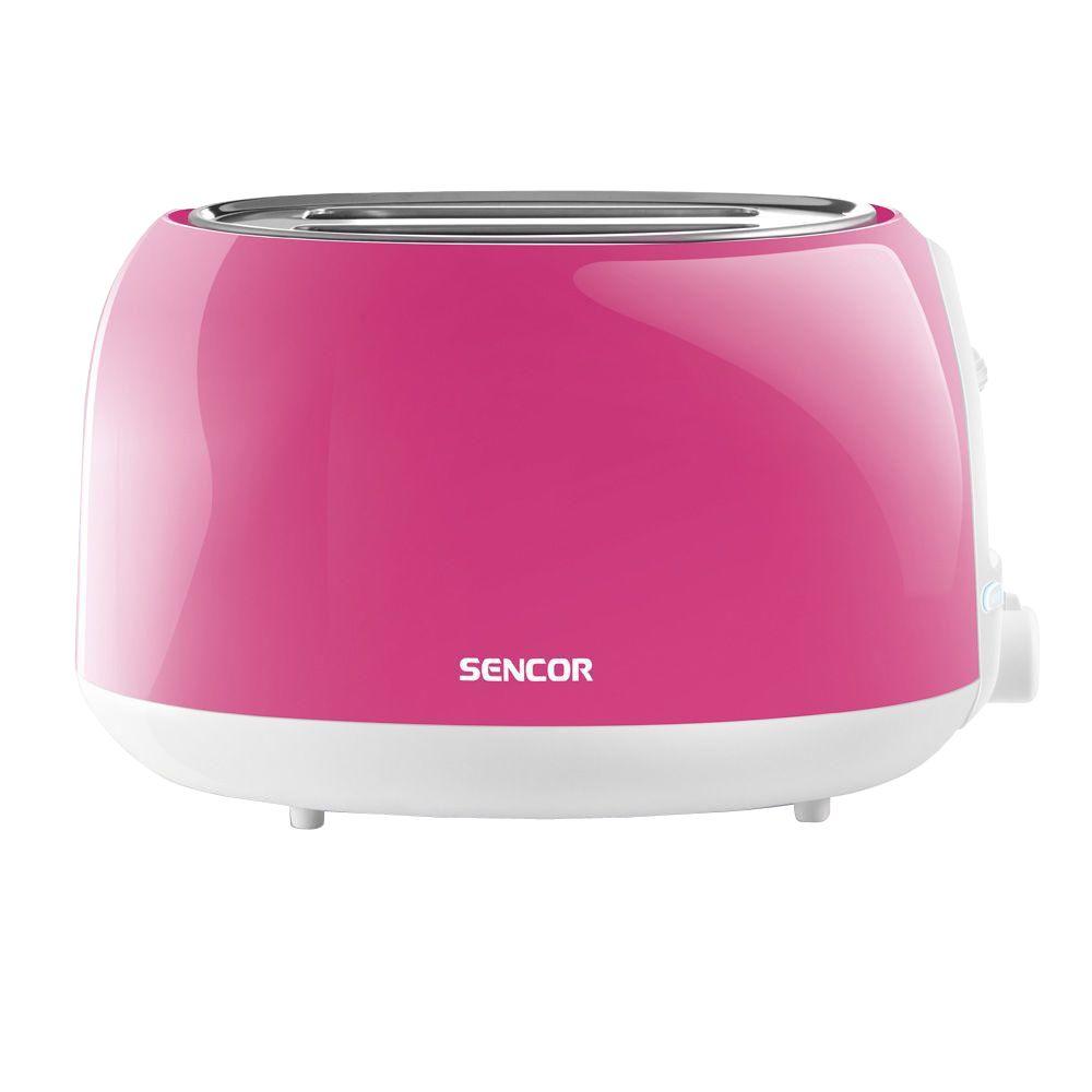 Sencor 2-Slice Solid Pink Toaster STS2708RS-NAA1 - The Home Depot