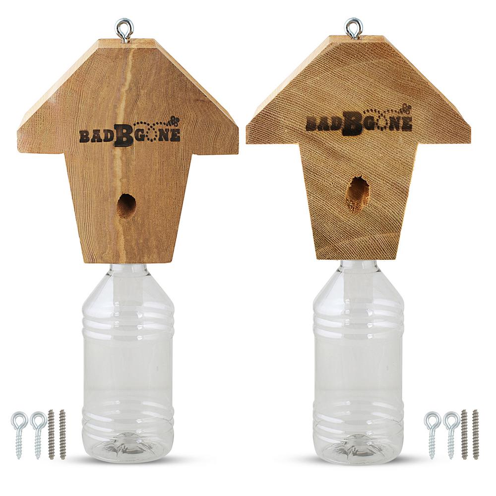 Protectyte Bad-Bee-Gone Carpenter Bee Trap (Set of 2)-HDBT-2V - The ...