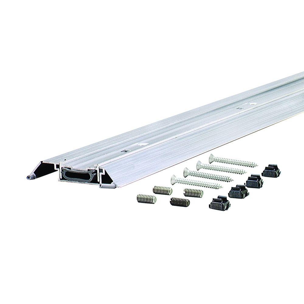 M-D Building Products 3.5 in. x 60.5 in. Aluminum Adjustable Threshold ...