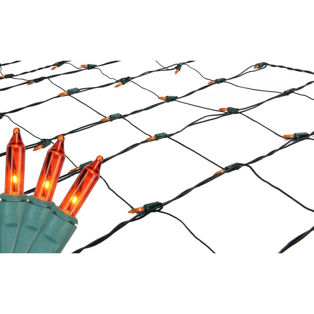 Northlight 4 ft. x 6 ft. 150-Light White Mini Christmas Net Lights with ...