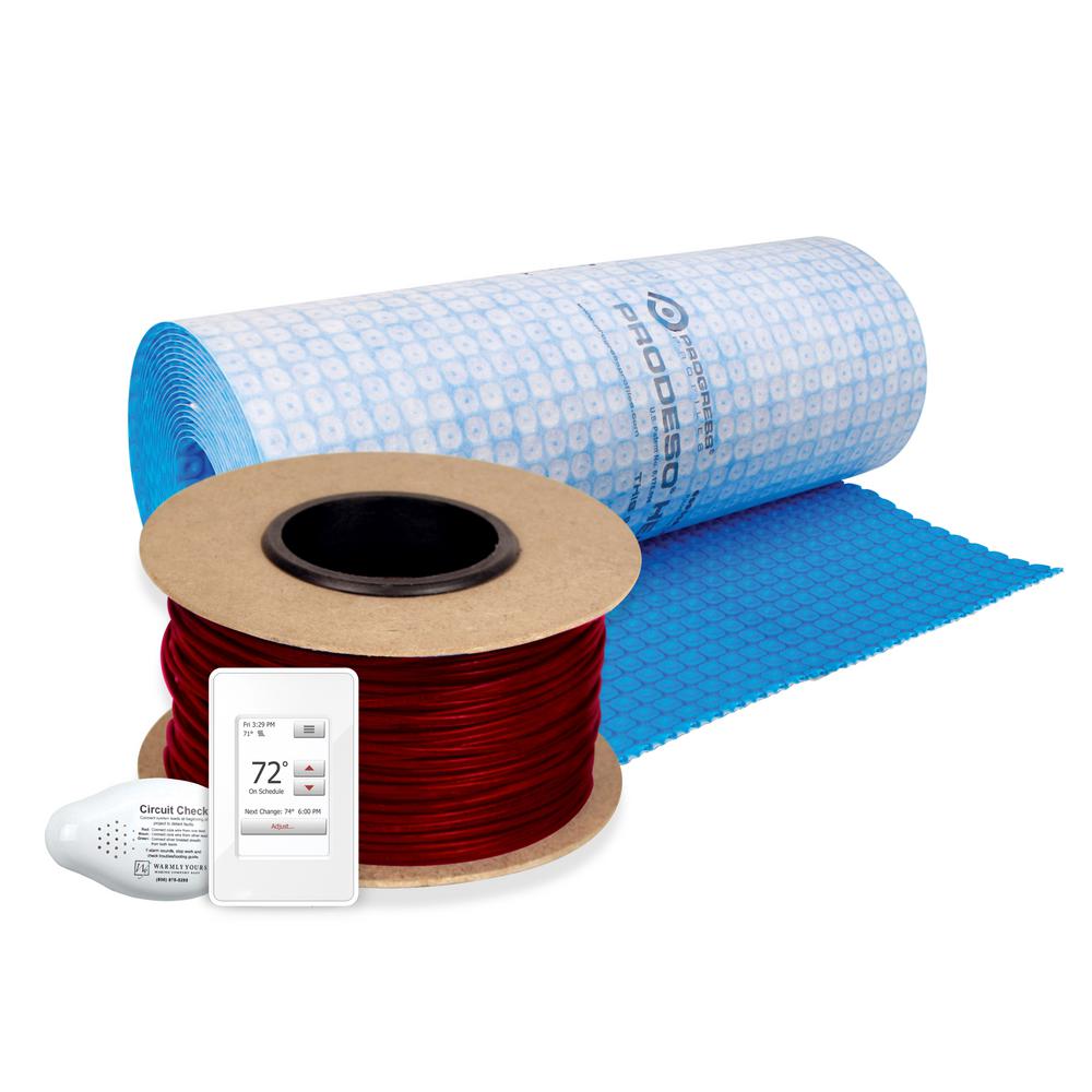 FloorHeat 3-Zone Preassembled Radiant Heat Distribution/Control Panel ...