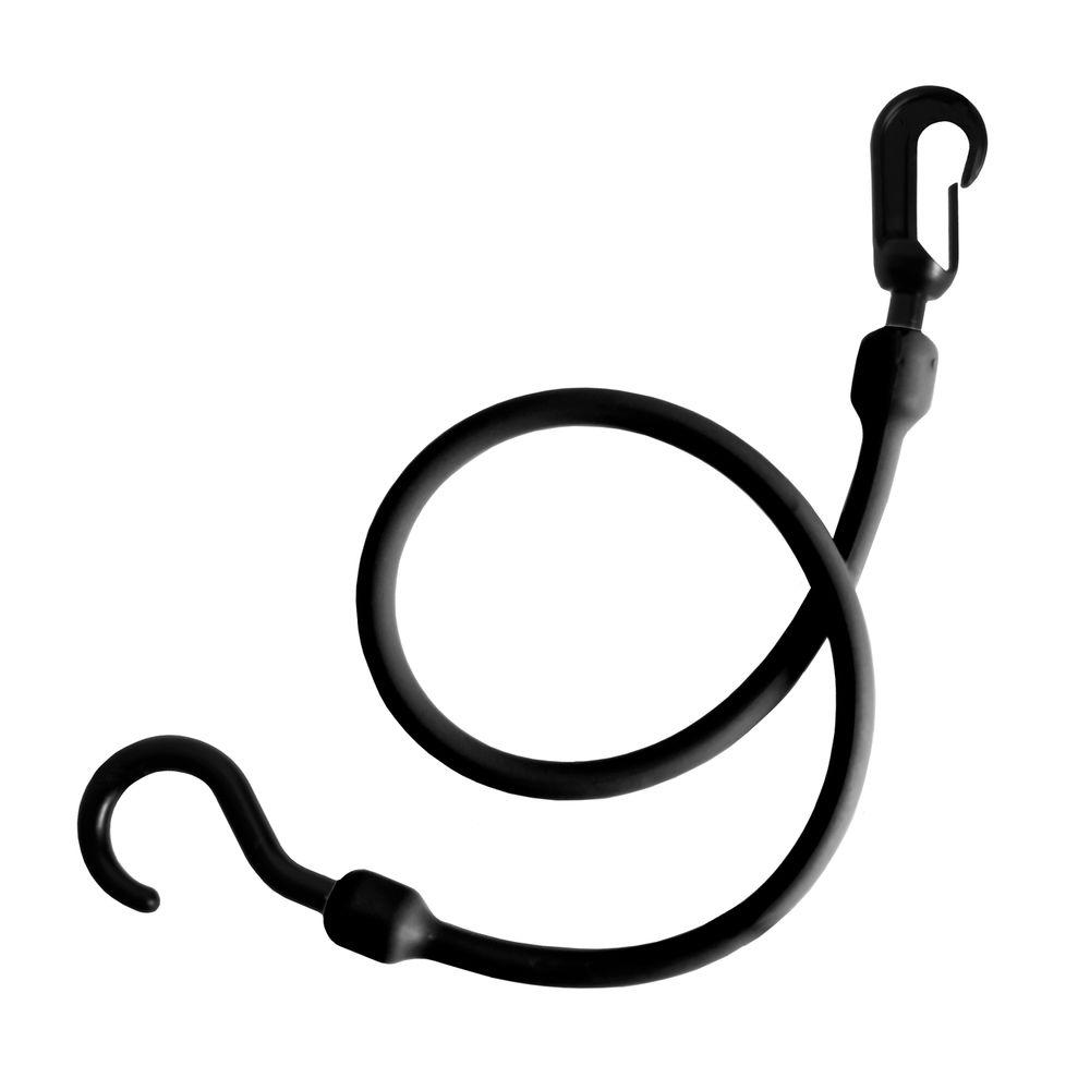 The Perfect Bungee 30 in. Polyurethane Loop End Bungee Cord with Molded ...