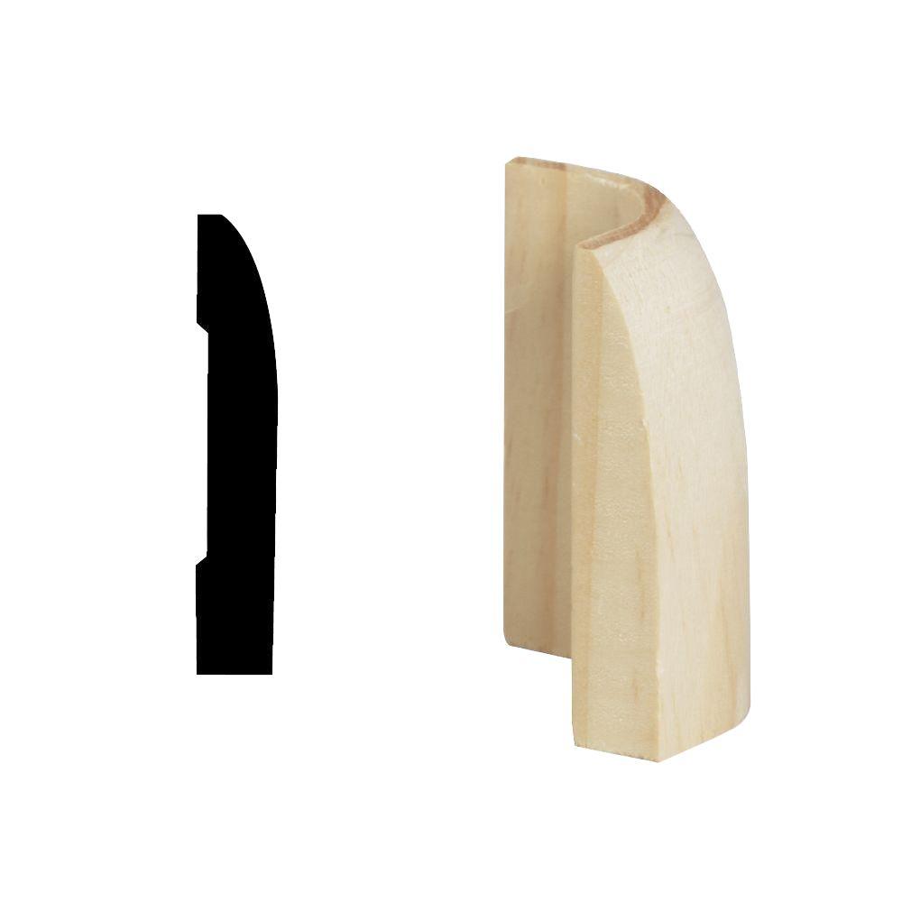 Woodgrain Millwork WM 3723 1/2 in. x 3-1/4 in. x 4-1/2 in. Solid Pine ...