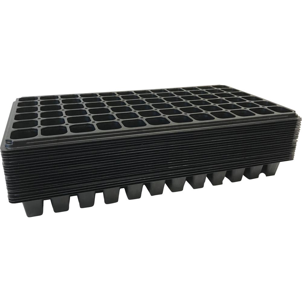 Viagrow 72 Cell Seedling Grow Plugs Starter Trays (10-Pack)-V726220-10 ...
