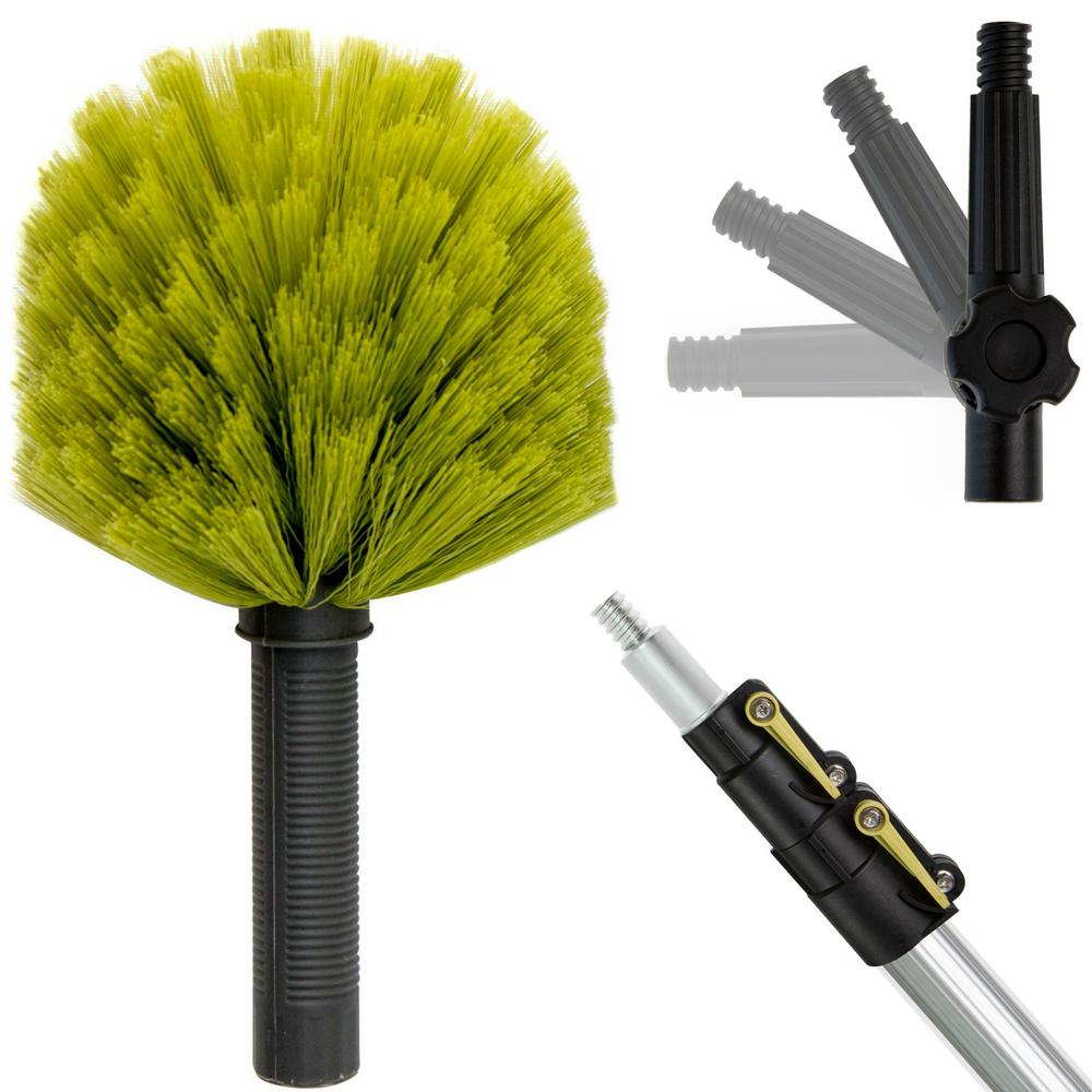 DocaPole 5 ft. to 12 ft. Extension Pole + Cobweb Duster / High Reach ...