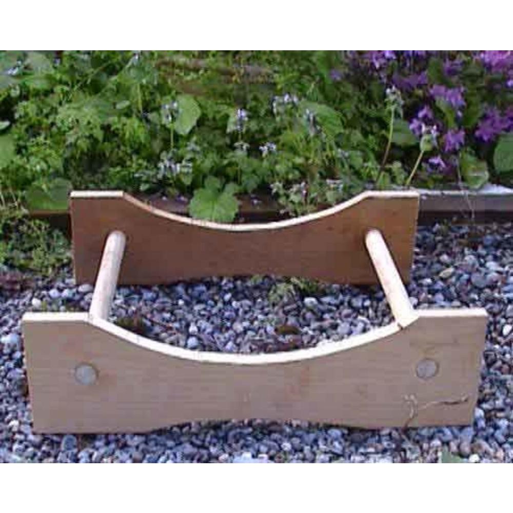 MGP Cedar Barrel Saddle Support-WBS-20 - The Home Depot