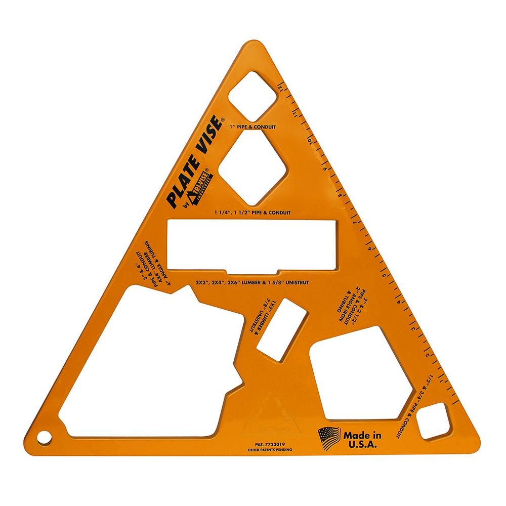 TRI-VISE Plate Vise-PVH001 - The Home Depot