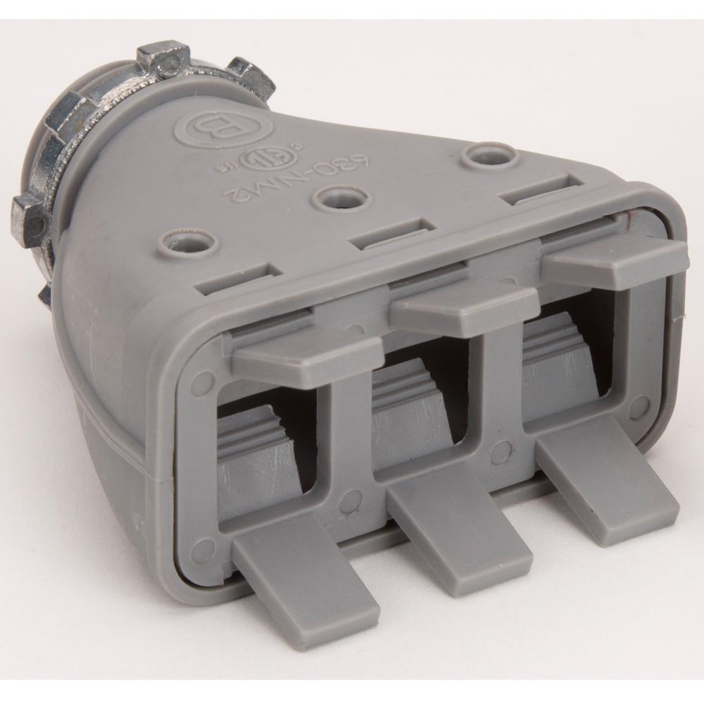 BRIDGEPORT 3/4 in. Multi-NM Cable Connectors (10-Pack)-630-NM2 - The ...