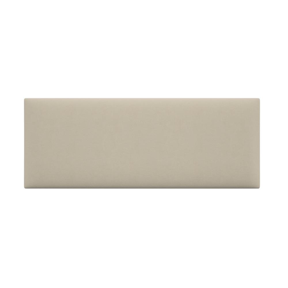 VANT Micro Suede Neutral Sand Twin-King Upholstered Headboards/Accent ...