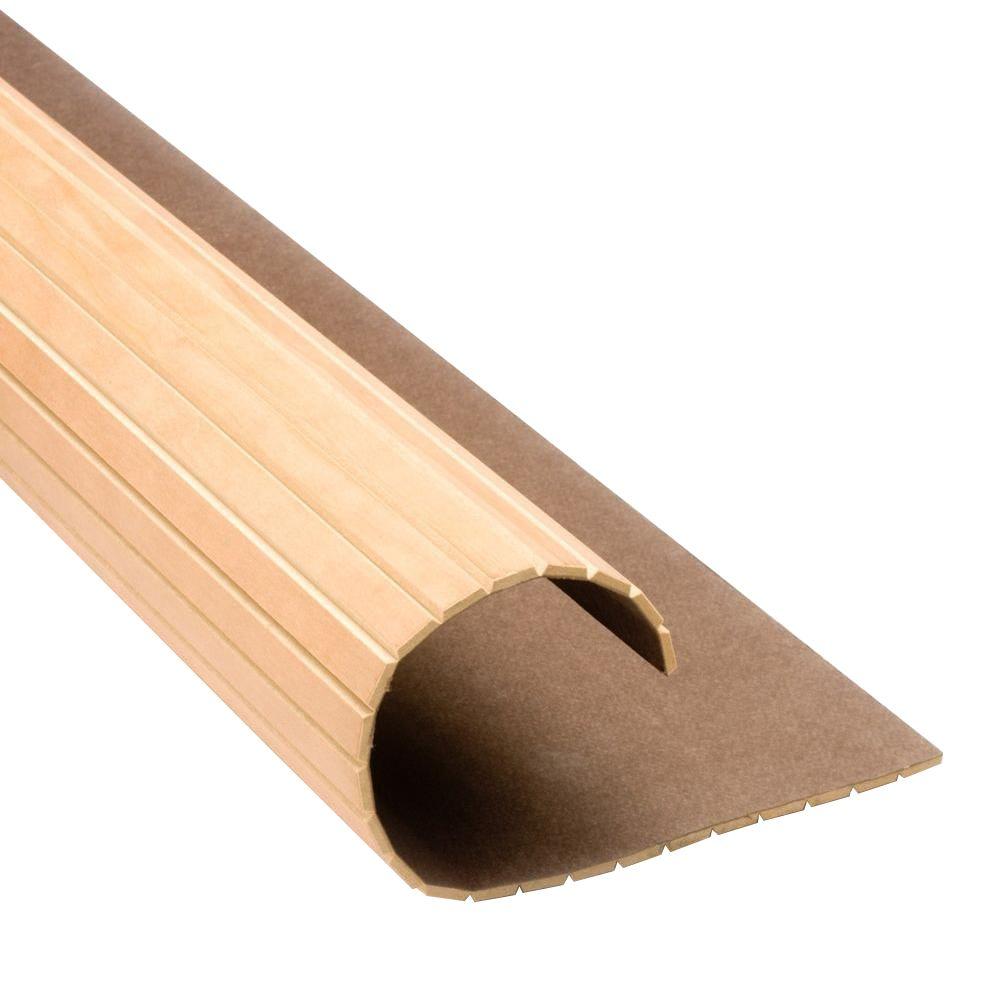 Pole Wrap 96 In X 12 In Cherry Basement Column Cover 84128 The Home Depot