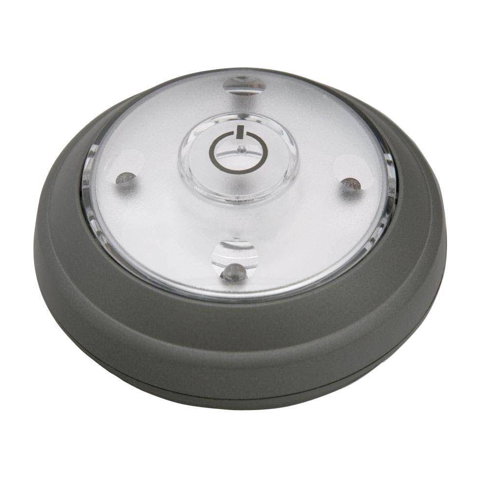 Rite Lite LED Grey Single Puck Light-LPL620 - The Home Depot