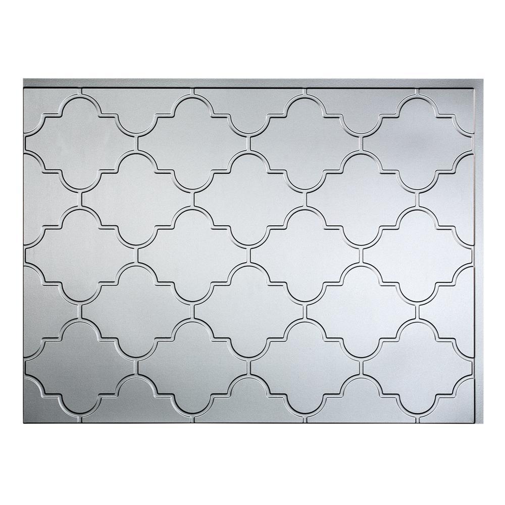 Fasade 18.25 in. x 24.25 in. Monaco Vinyl Backsplash Panel in ...