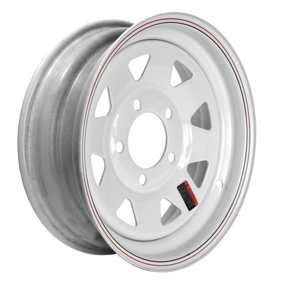 Martin Wheel 13x4.5 5-Hole 13 in. Steel Custom Spoke Trailer Wheel/Rim ...