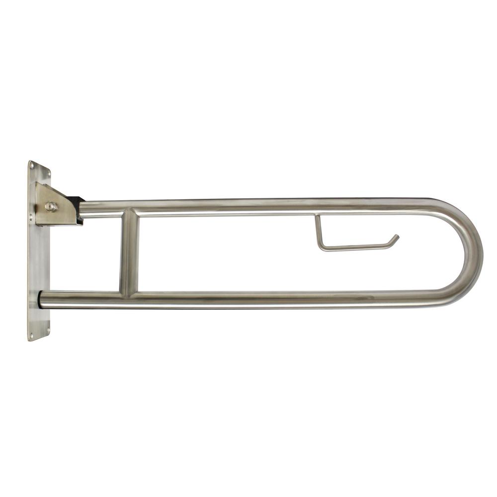 KEENEY 30 in. x 7-3/4 in. x 2 in. Swing Arm Handle Bar in Stainless ...