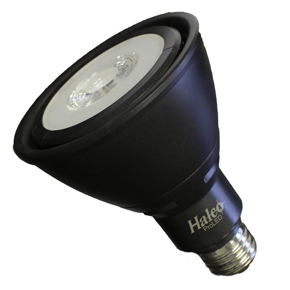 Halco Lighting Technologies 75-Watt Equivalent 11-Watt Black PAR30L ...