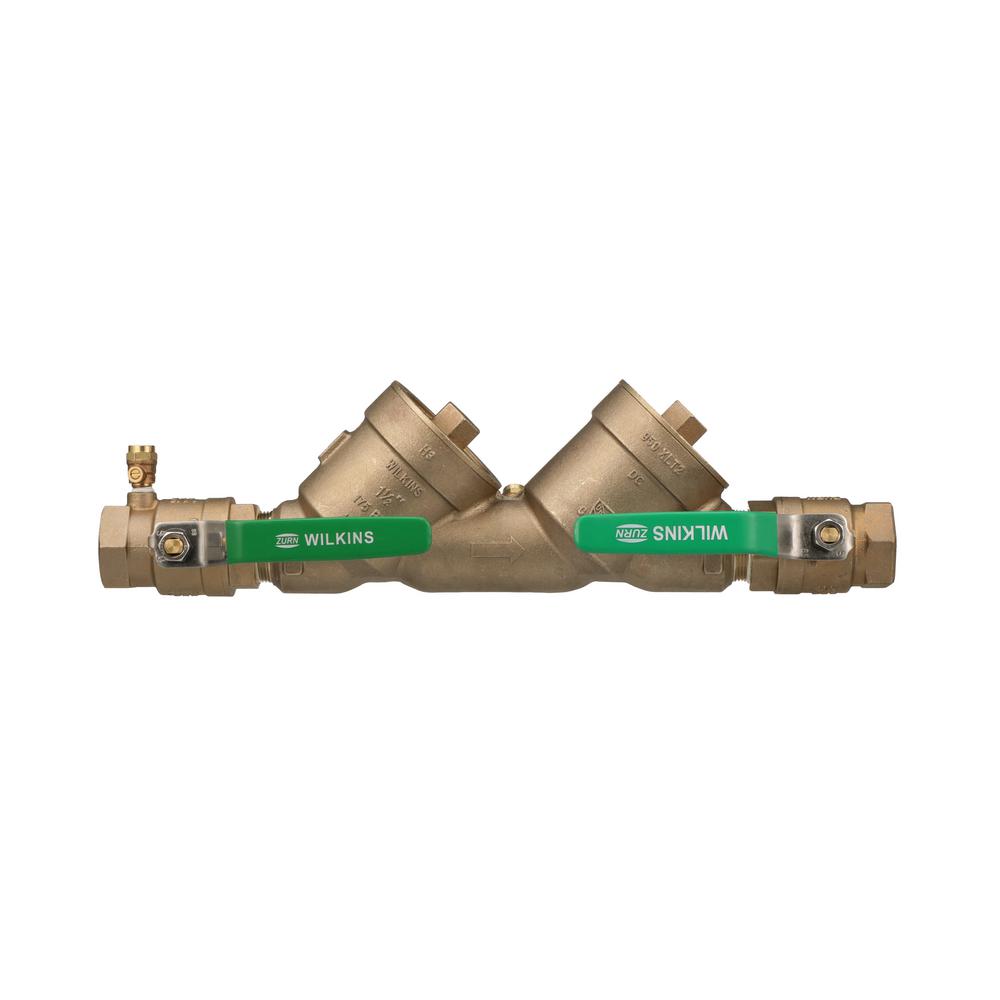 Zurn 34-950XLT2 Wilkins Double Check Valve Backflow Preventer 3/4 Lead ...
