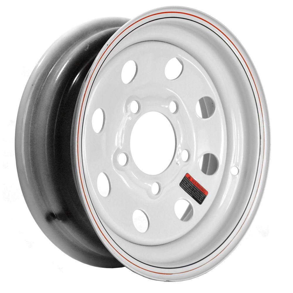 Martin Wheel 12x4 5-Hole 12 in. Steel Mod Trailer Wheel/Rim-R-125-MM ...
