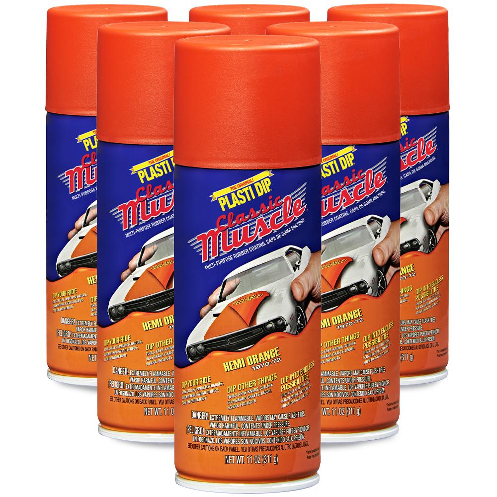 Plasti Dip Classic Muscle 11 oz. Hemi Orange Spray (6-pack)-11310-6 ...