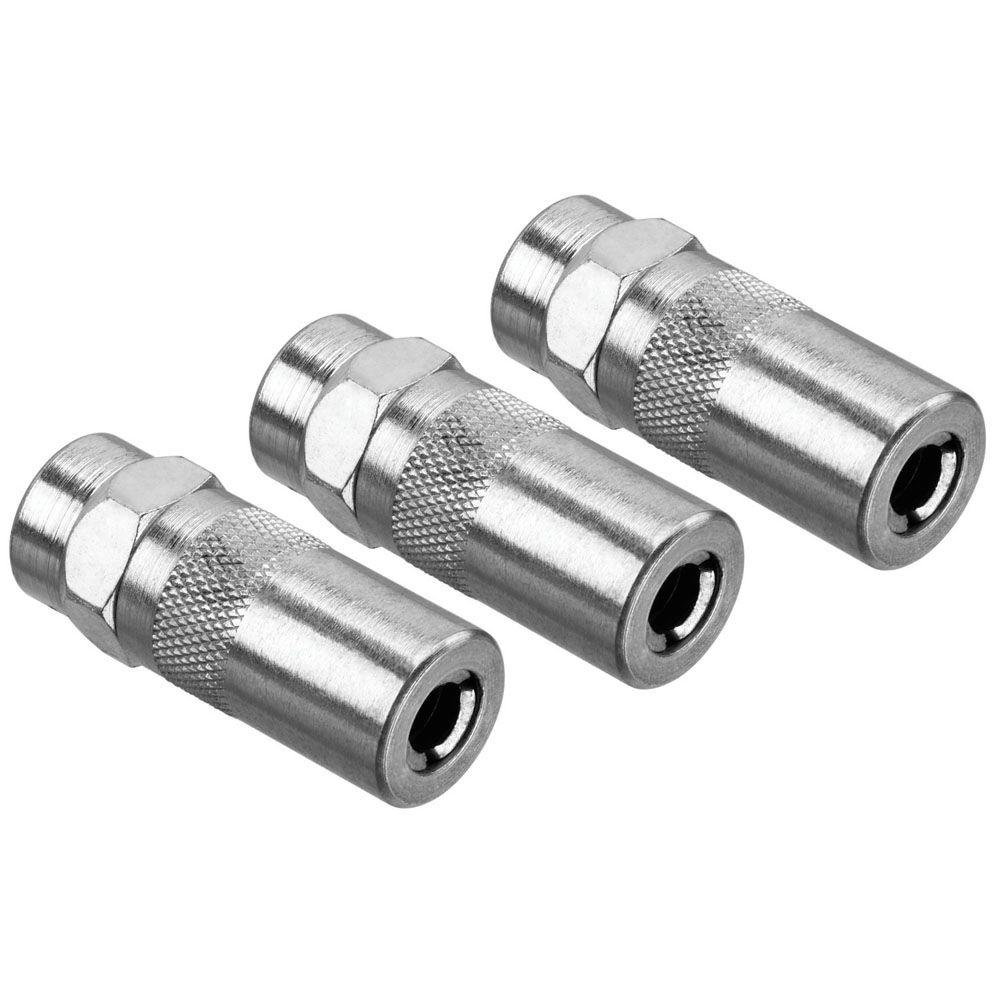 DEWALT Heavy Duty 1 8 In NPT Grease Gun Coupler 3 Pack DCGG5701 3