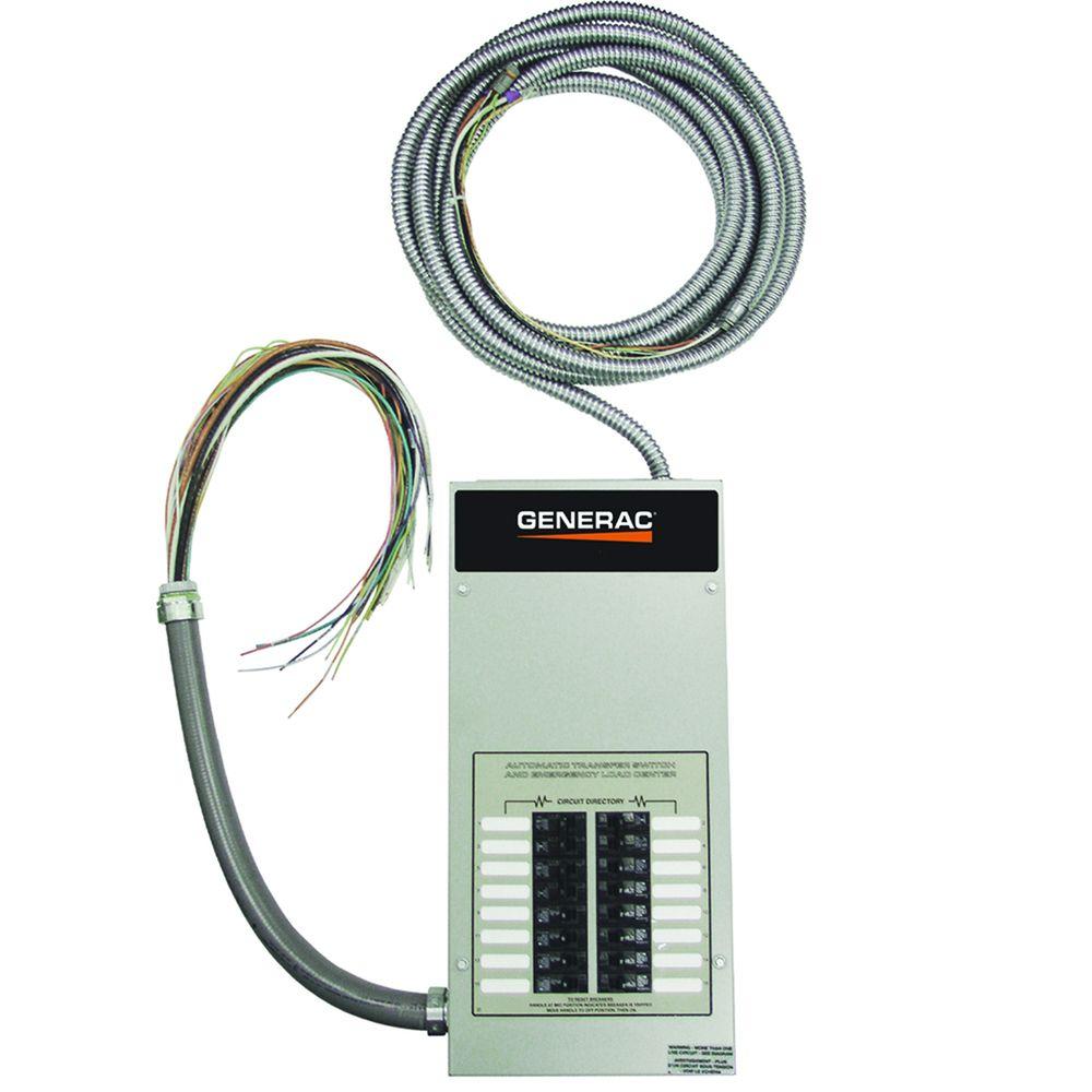 Reliance Controls 200 Amp Generator-ready Loadcenter with Meters ...