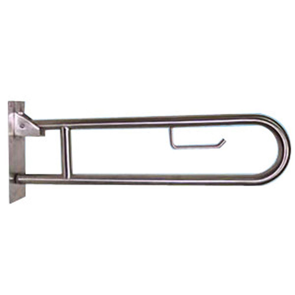 PlumbPak 30 in. x 7-3/4 in. x 2 in. Swing Arm Handle Bar in Stainless ...