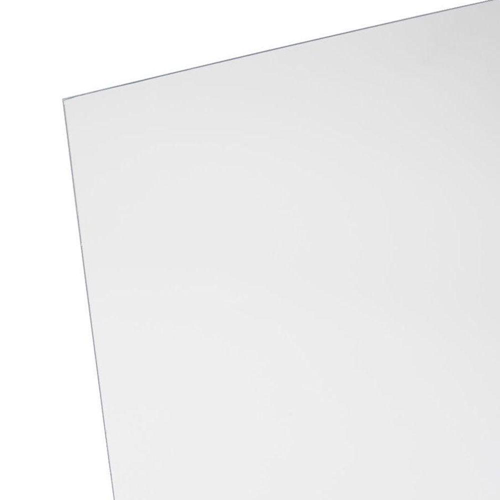 OPTIX 48 In X 96 In X 1 4 In Clear Acrylic Sheet MC 102 The Home Depot