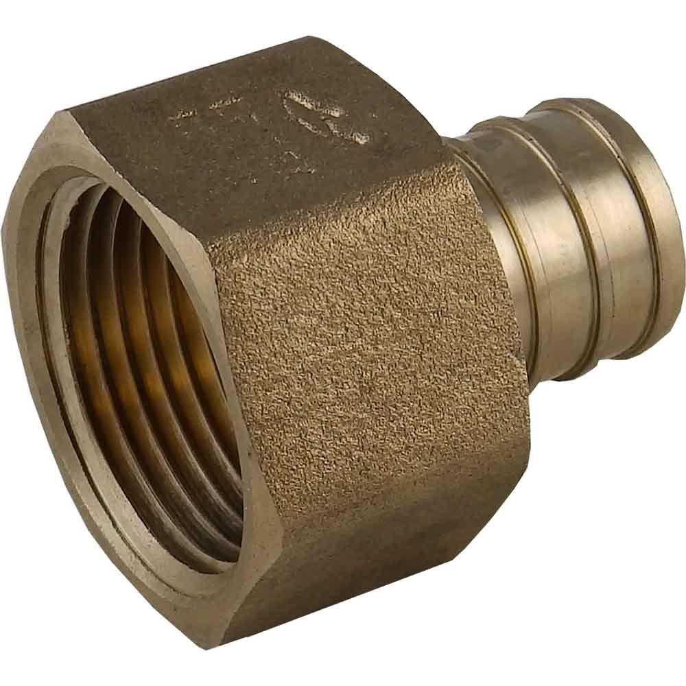 SharkBite 3/4 in. Brass PEX Barb x Female Threaded Adapter-UC088LFA ...