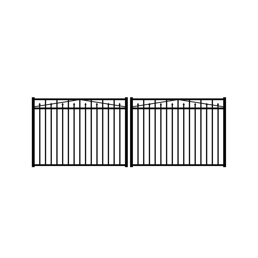 Dura-Gate 12 ft. Double Fence Gate Frame Kit-007-1403 - The Home Depot