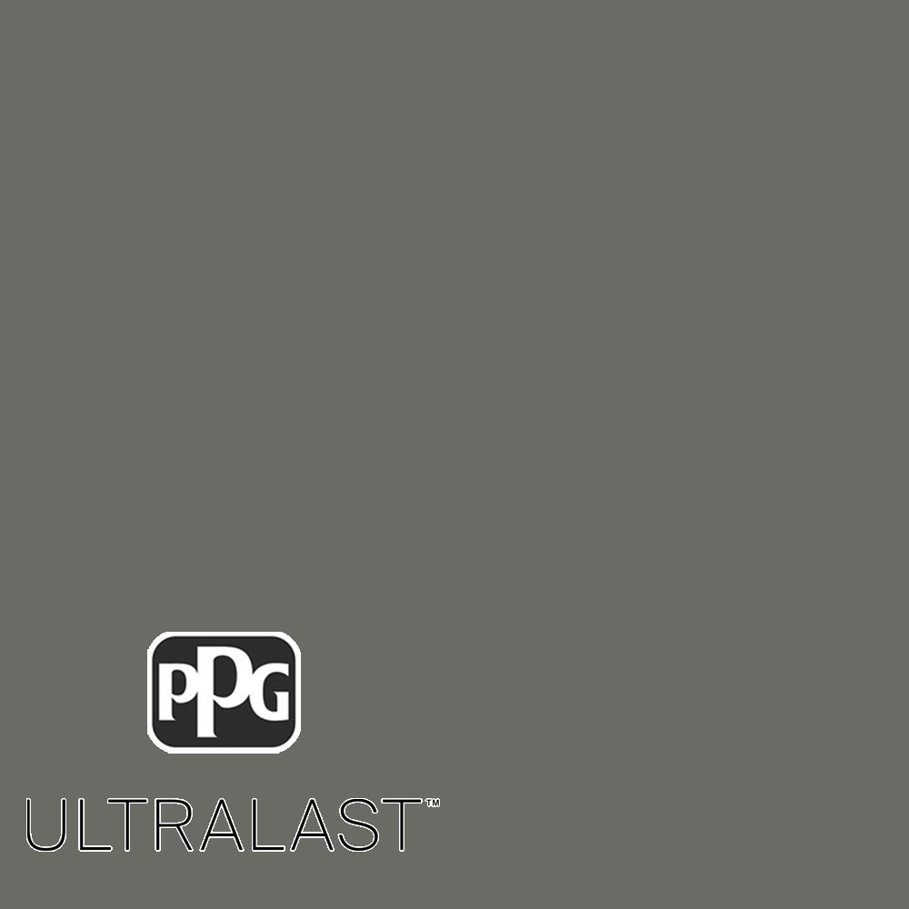PPG UltraLast 5 gal. #PPG1009-6 Armory Matte Interior Paint and Primer ...