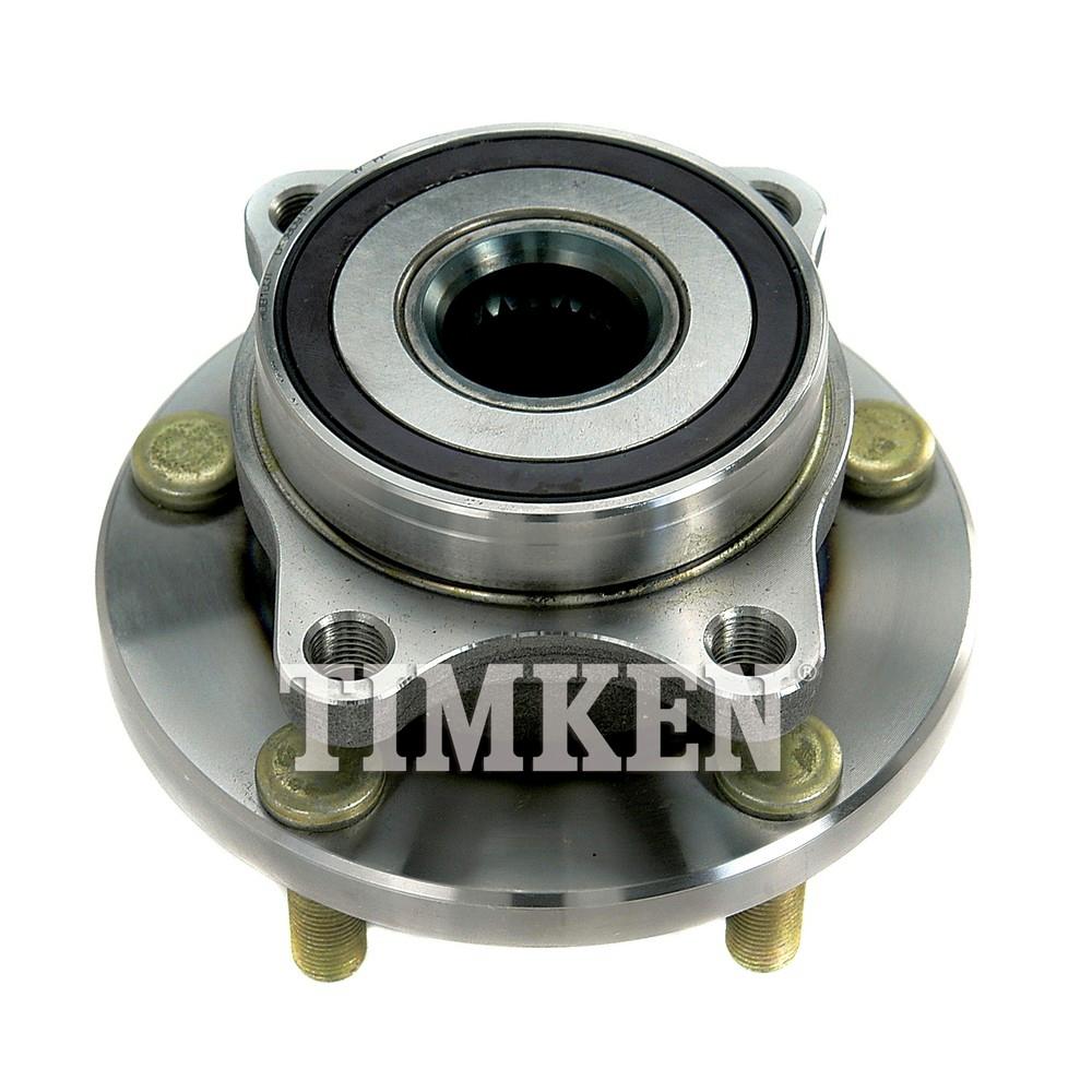 Timken Front Wheel Bearing and Hub Assembly fits 2006-2014 Subaru ...