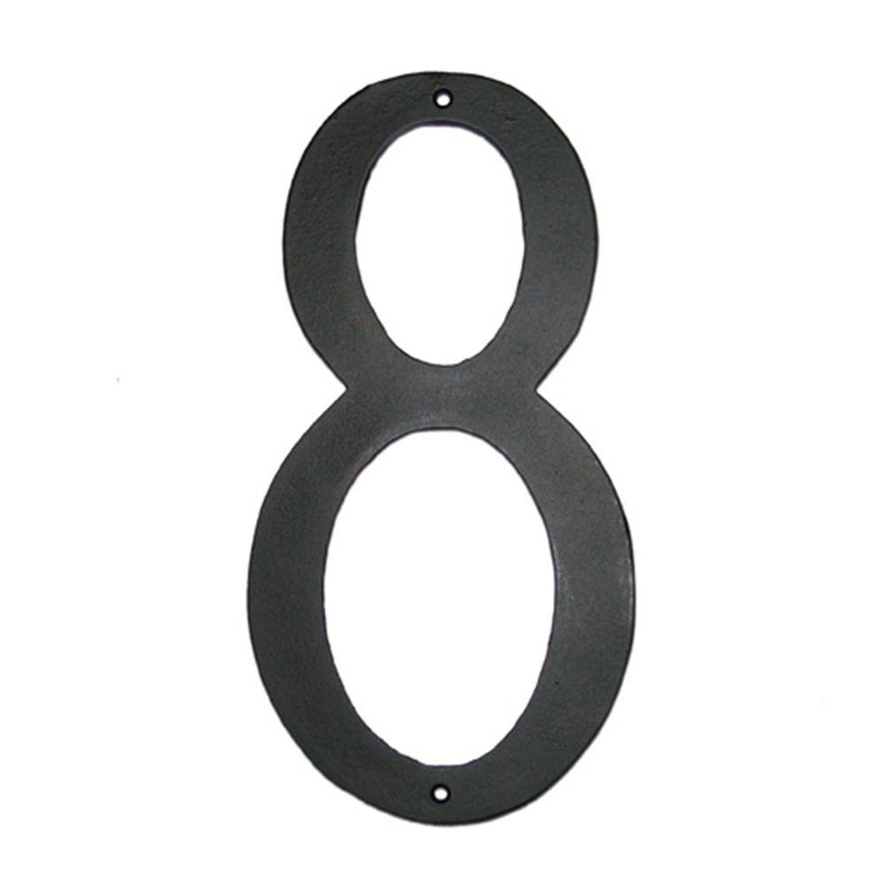 Montague Metal Products 12 in. Standard House Number 8-CSHN-8-12 - The ...