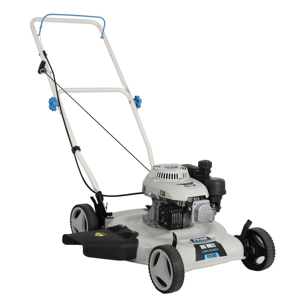 Pulsar 21 in. 173 cc Gas Recoil Start Walk Behind Push Mower with 7 ...