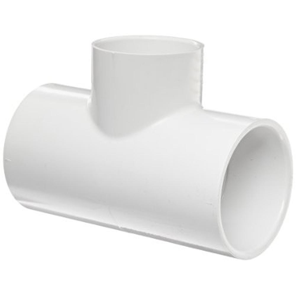 HydroMaxx 2-1/2 in. Schedule 40 PVC Pipe Tee Fitting - Slip x Slip x ...