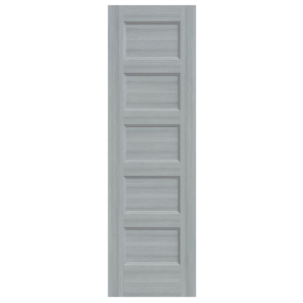JELD-WEN 24 in. x 80 in. Conmore Stone Stain Smooth Hollow Core Molded ...
