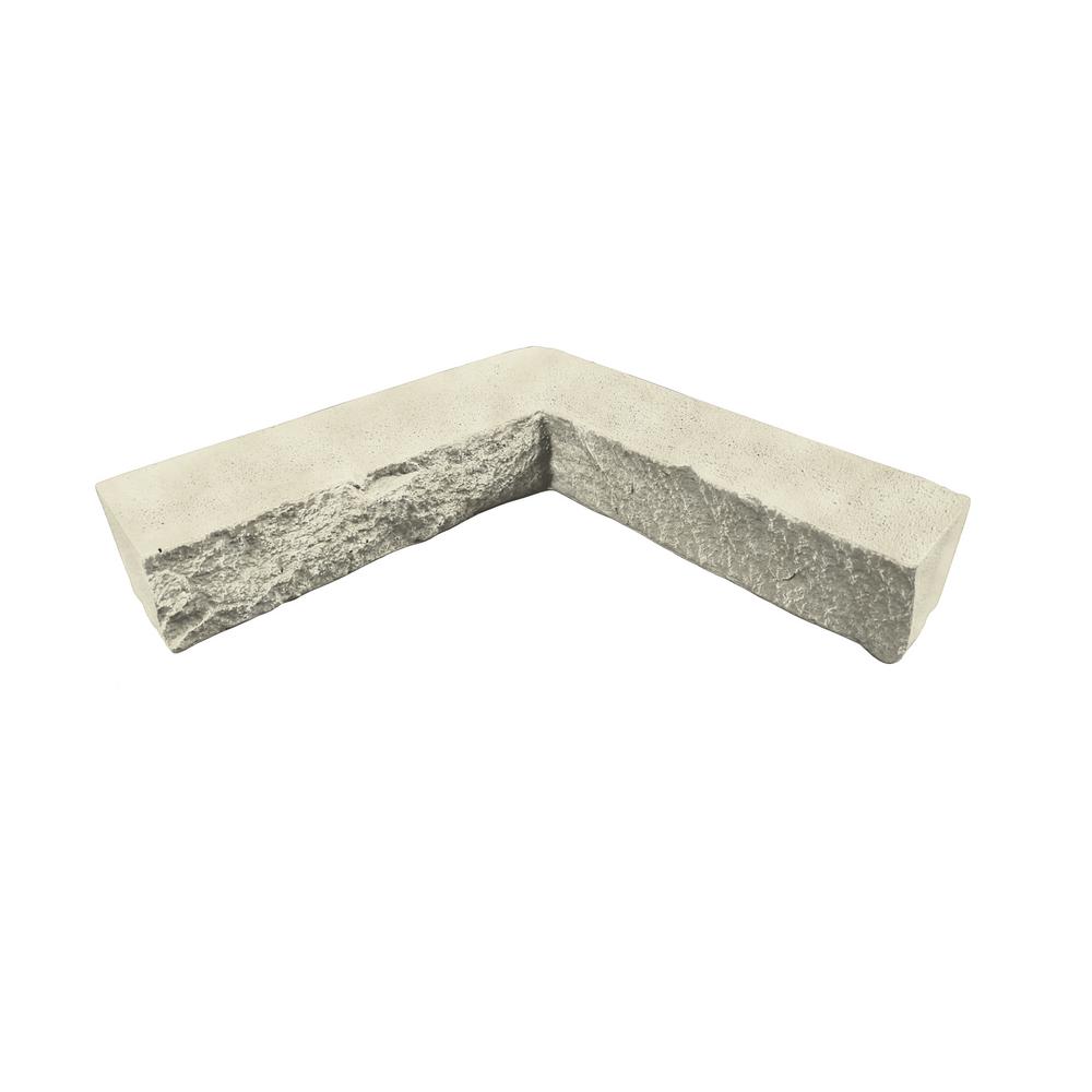 GenStone 12 in. x 2 in. x 3.5 in. Stacked Stone Vanilla Bean Faux Stone ...