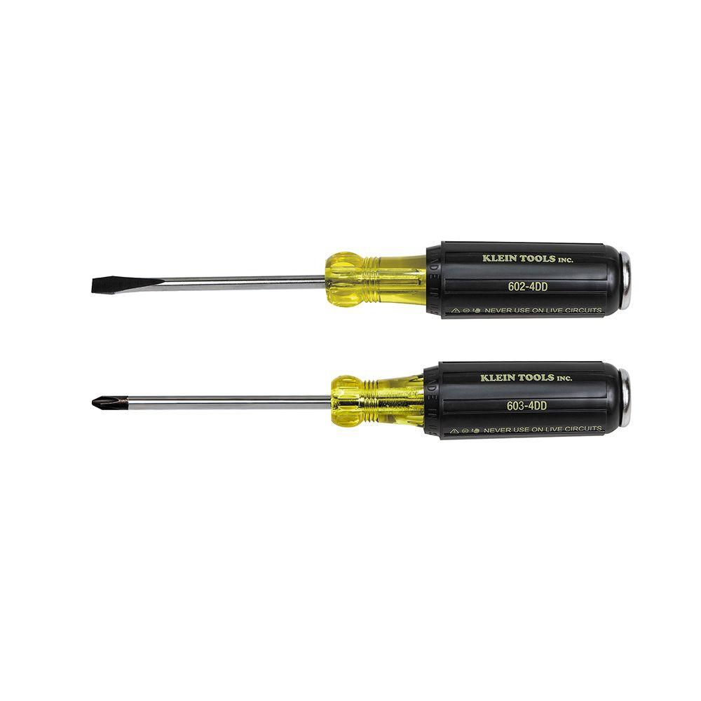 Klein Tools Switch Drive Handle with #2 Phillips and #2 Square Drivers ...