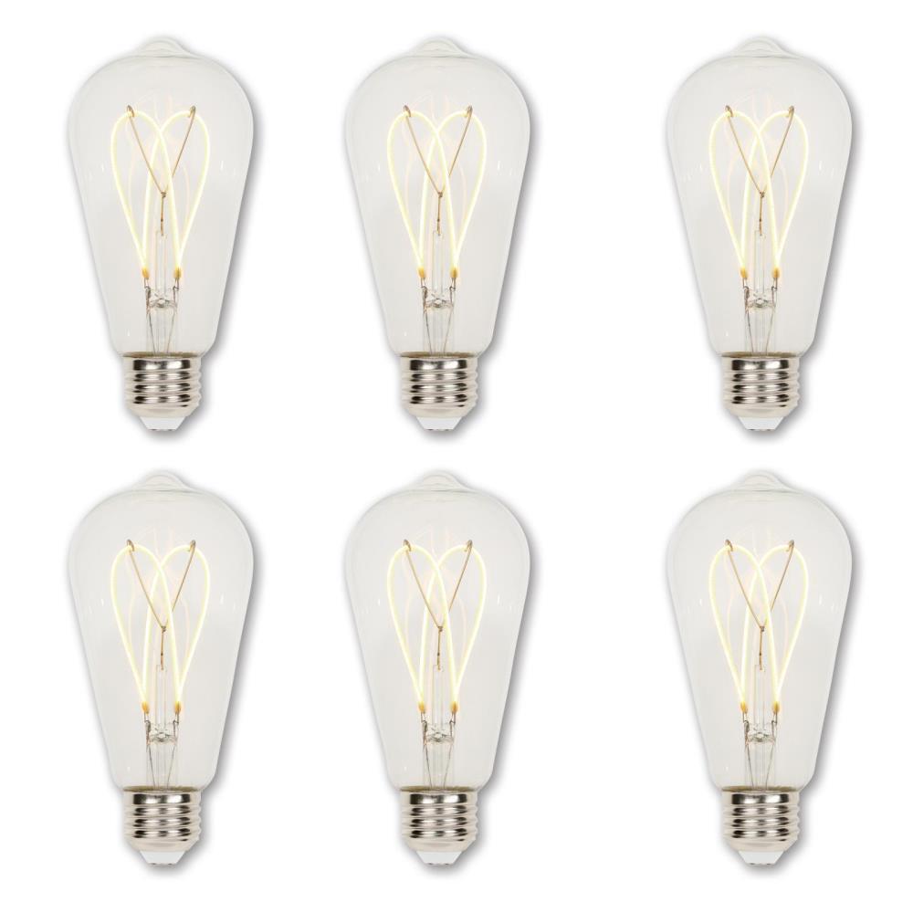 Westinghouse 25-Watt Equivalent ST20 Dimmable Clear Edison Flexible ... Westinghouse 25-Watt Equivalent ST20 Dimmable Clear Edison Flexible ...