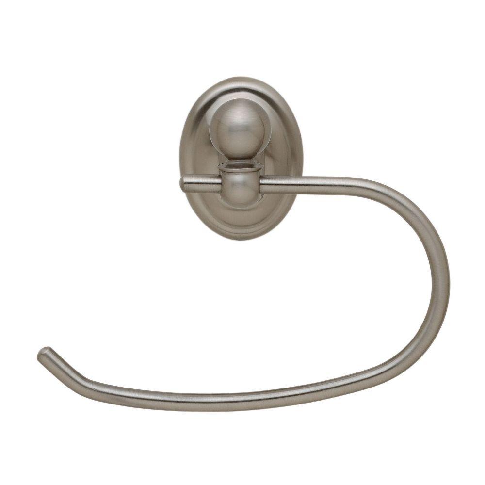 Baldwin Champlain Single Post Toilet Paper Holder in Satin Nickel-3863. ...