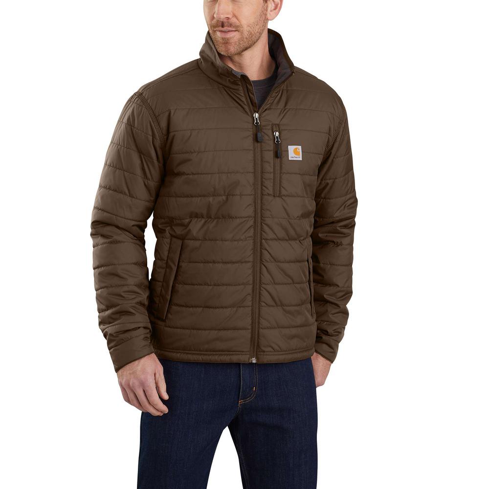 Carhartt Men's Extra-Large Coffee Cordura Nylon Gilliam Jacket-102208 ...
