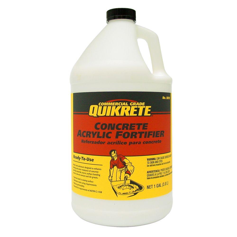 Quikrete 1-Gal. Concrete Acrylic Fortifier-D028A - The Home Depot