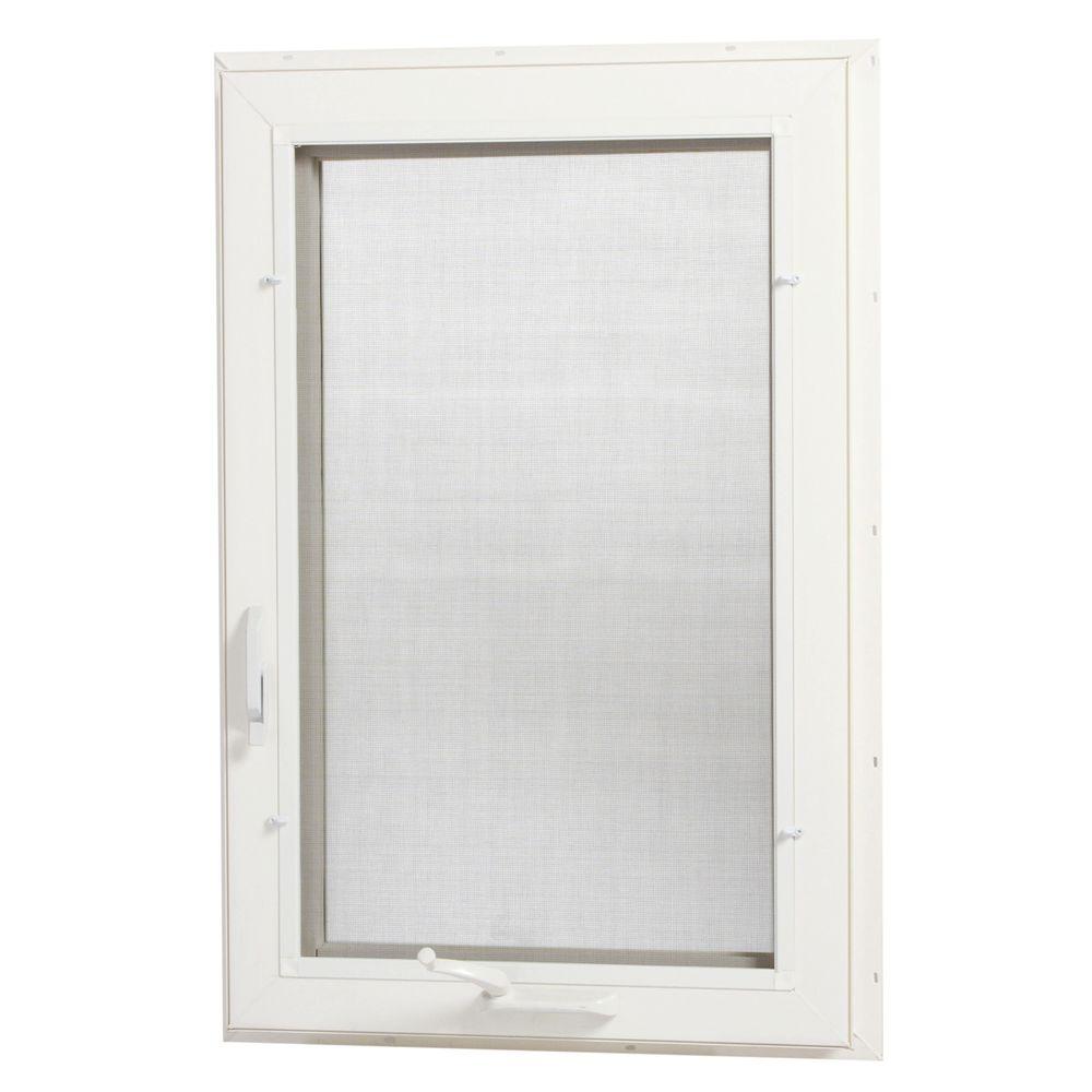 TAFCO WINDOWS 24 In X 48 In Left Hand Vinyl Casement Window With TAFCO WINDOWS 24 In X 48 In Left Hand Vinyl Casement Window With