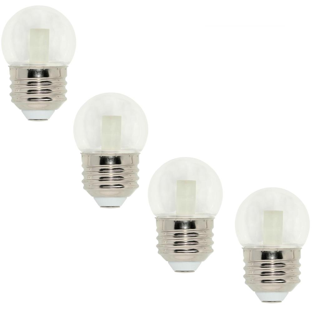 Westinghouse 7.5-Watt Equivalent S11 LED Light Bulb Soft White (4-Pack ...