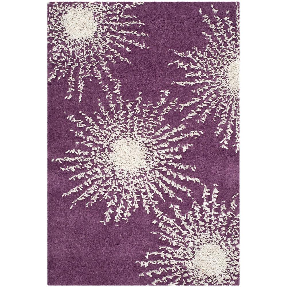 Safavieh Soho Purple/Ivory 2 ft. x 3 ft. Area Rug-SOH712P-2 - The Home ...
